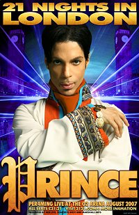 Prince Concert Tickets - The O2 Arena, London